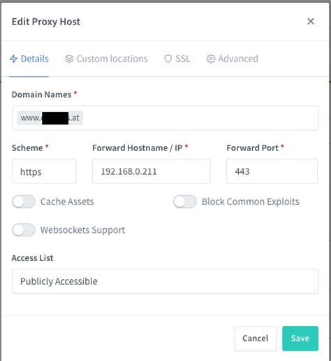 Redirect Issue · Issue 63 · Nginxproxymanagernginx Proxy Manager · Github