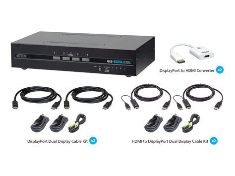 Aten Cs1144dp4cun Kvm Switchers Avprosupply