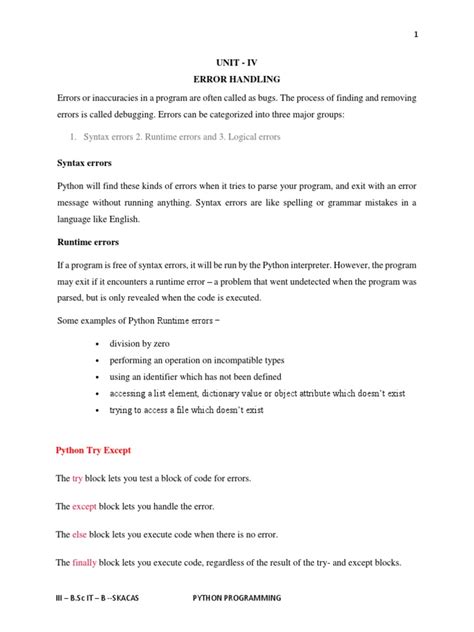 Unit 4 Python Pdf Computer File Computer Program