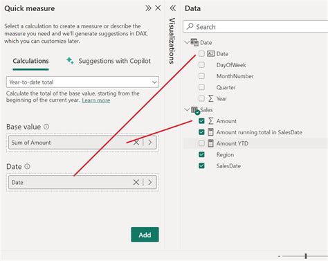 How To Add A Year To Date Running Total In Microsoft Power Bi