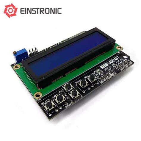 Lcd1602 Keypad Shield For Arduino Uno Einstronic Enterprise