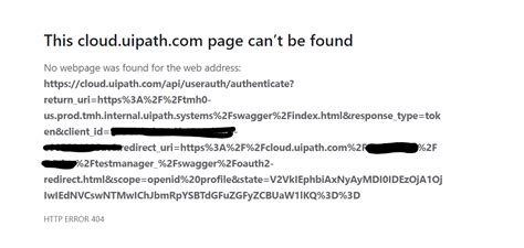 Unable To Authorize The Test Manager Test Cloud UiPath Community Forum