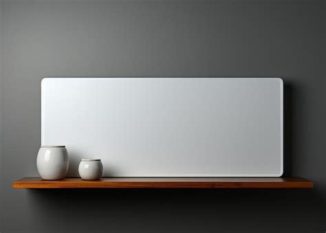 premium ai image angular simplicity a white card on a grey background