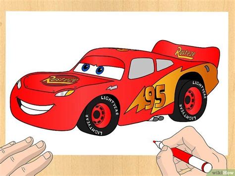 How To Draw Lightning Mcqueen Really Easy Drawing Tutorial Artofit