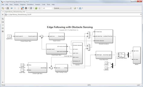 Edge Following And Obstacle Sensing Lego Mindstorms Robot