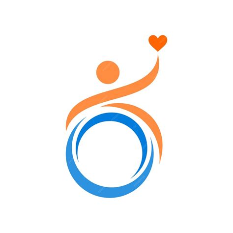 Premium Vector Disability Vector Logo