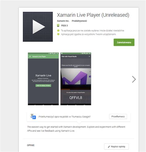 xamarin live player