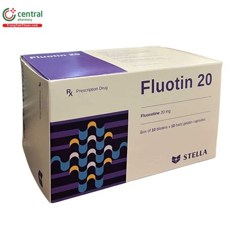 ChÍnh HÃng Thuốc Fluotin 20mg Stella điều Trị Bệnh Trầm Cảm