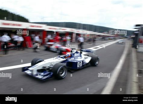 Formula One Motor Racing Belgian Grand Prix Qualifying Williams