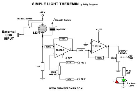 Eddy Synthesizer Build Part 38 Simple Light Theremin