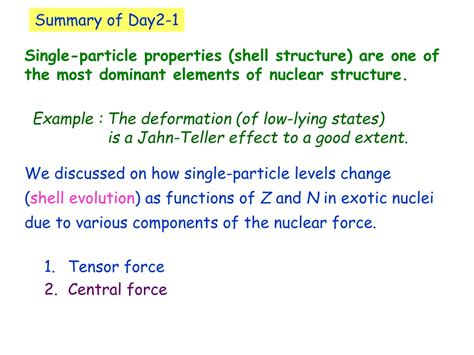 PPT Structure Of Exotic Nuclei Shell Evolution Single Particle Interactions PowerPoint
