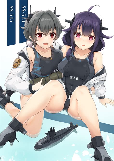 taigei jingei js taigei and js jingei kantai collection drawn by k