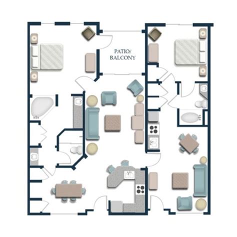 Harborside Resort At Atlantis Two Bedroom Lockout Villa Phase I