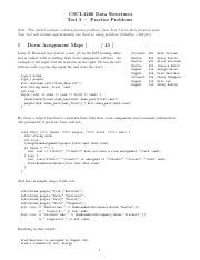 Data Structures Test 3 Problems Pdf CSCI 1200 Data Structures Test 3 Practice Problems Note