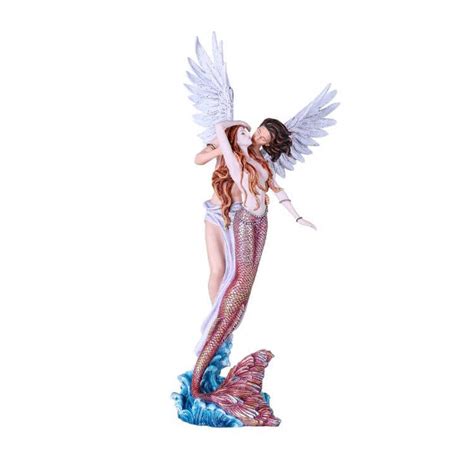 Mermaid And Angel Lovers Figurine Fantasy Ts And Collectibles