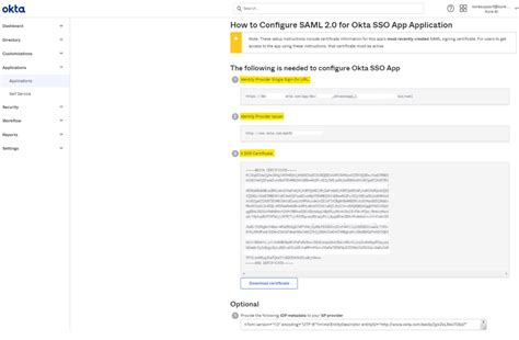 SSO How To Configure Okta SSO In Kore Ai XO Platform XO Platform Kore Ai Bot Developers