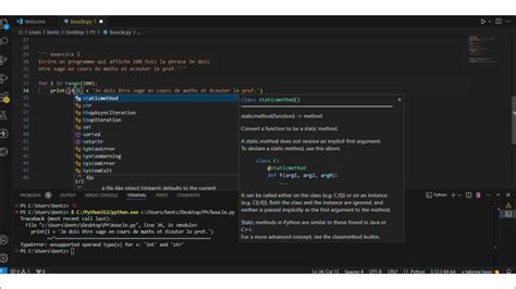 Exercice Python Youtube