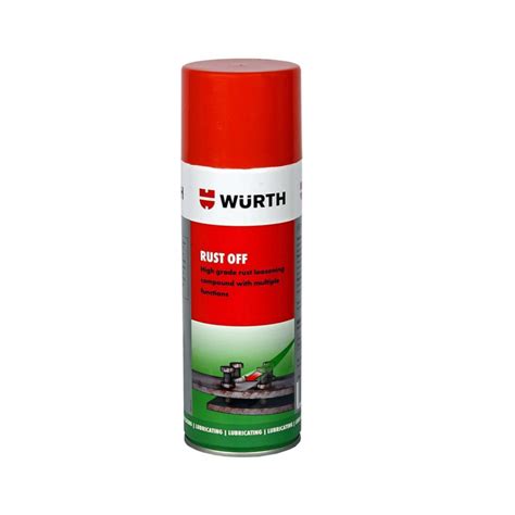 Wurth Rust Off Spray 300 Grams Air Rifles Pistols And Air Gun Accessories