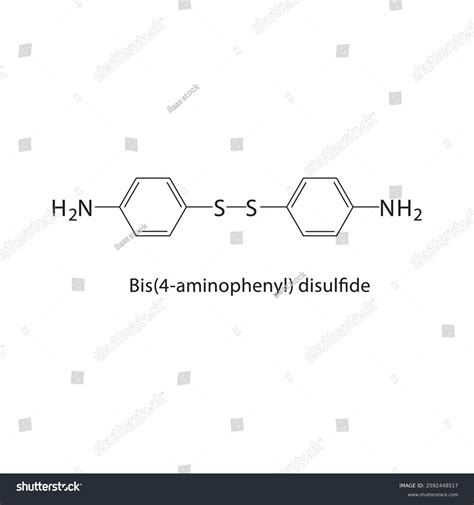 Bis4 Aminophenyl Disulfide Skeletal Structuredisulfide Compound