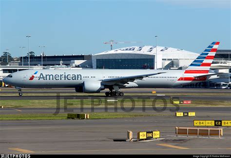 N718an Boeing 777 323er American Airlines Robbie Mathieson