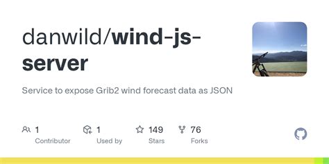 Github Danwild Wind Js Server Service To Expose Grib Wind Forecast Data As Json