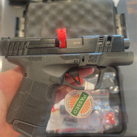 Sar Usa Sar9 Sc Gen 2 Compact 9mm 1215 Rd 33 Black Optics Ready Aae