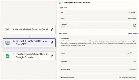 Ai Workflow Extract Content From Email
