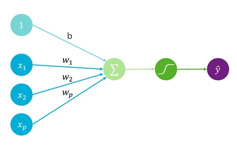 A Simple Perceptron Model The Input Elements Are Described As Neurons Download Scientific