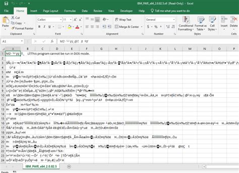 the file format and extension of ibm pafe x64 2 0 xx xll don t match