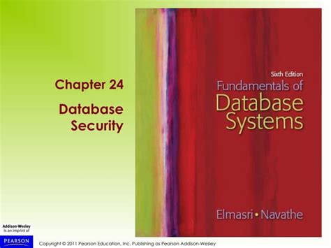Chapter 6 Database Security And Authorization 4pdf