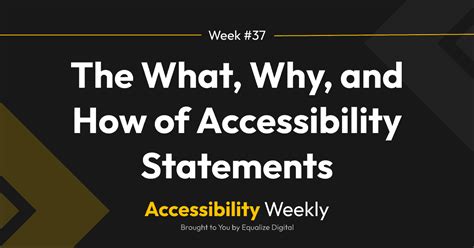 Crafting Perfect Accessibility Statements