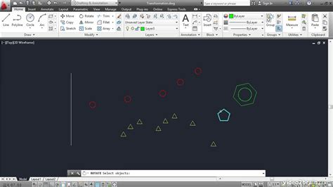 24 Manipulating Object And Selecting Object Autocad Basic To Advance