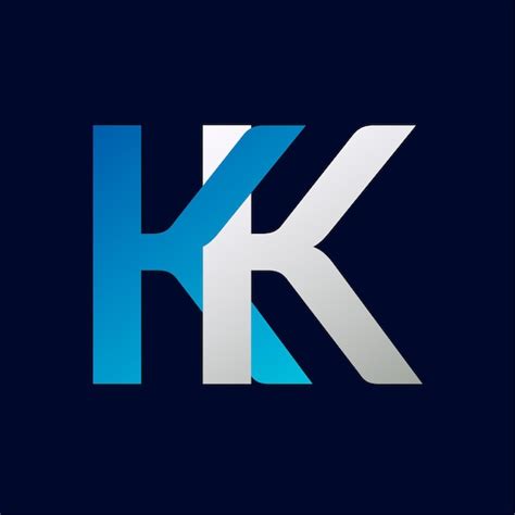 Premium Vector Kk Letter Logo Template Illustration Design