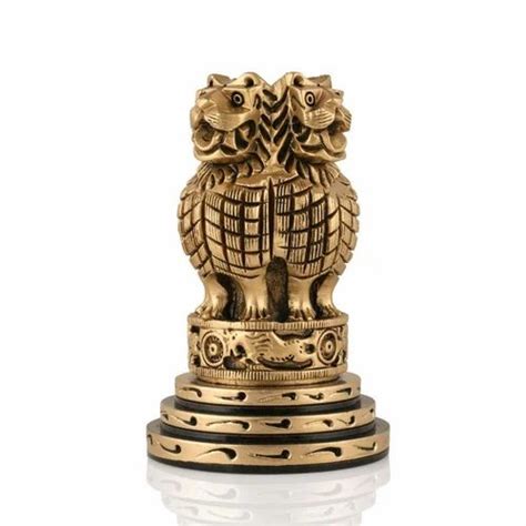Premium Metal Brass State Emblem Of India At ₹ 4000piece प्रतीक In