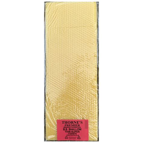 Thornes Bs Shallow Thin Super Foundation Cut Comb Premier 10 Pack