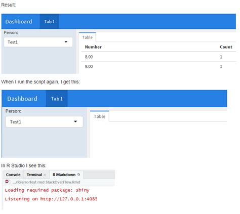 R Markdown Script Does Not Always Display Result Publishing Your Results Posit Community