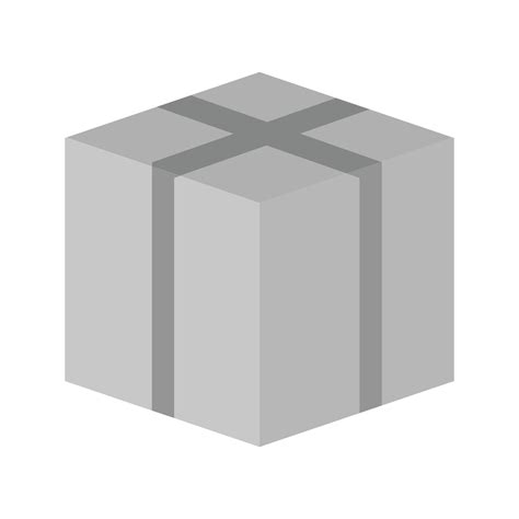 Packaging Flat Greyscale Icon 15671917 Vector Art At Vecteezy