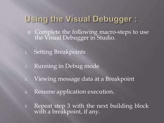 Mule Debugging Sample PPT