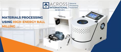 Materials Processing Using High Energy Ball Milling