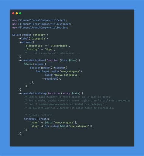 Creando Opciones Personalizadas En Un Select Con Filamentphp