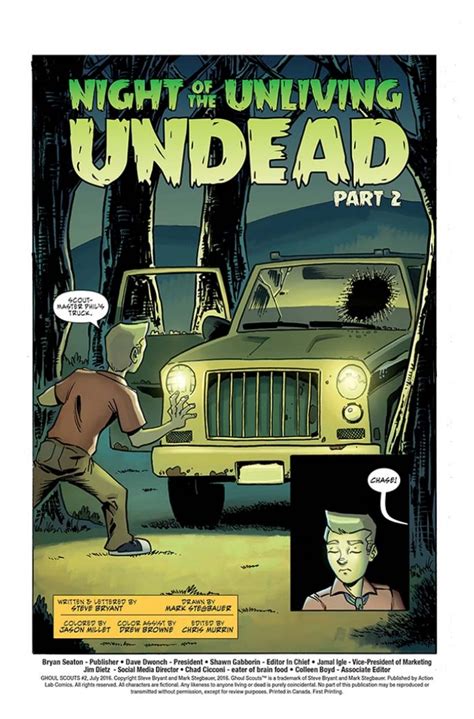 Ghoul Scouts Night Of The Unliving Undead 2 Preview Horror News Network