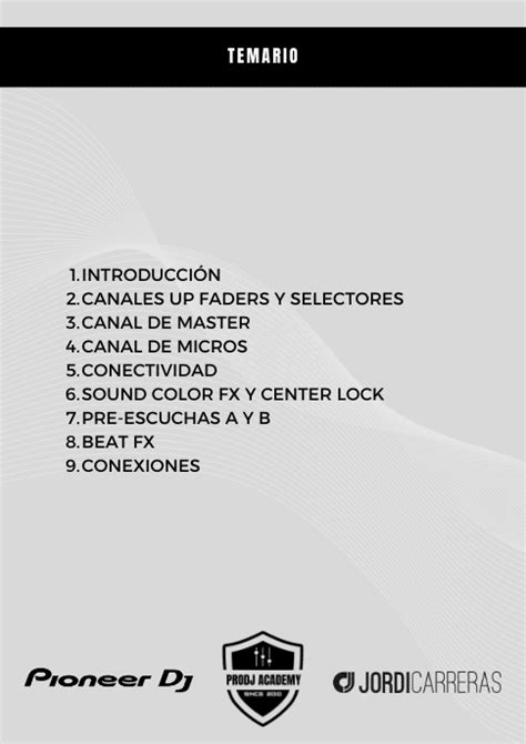 tutorial tÉcnico pioneer dj djm a9 prodj academy