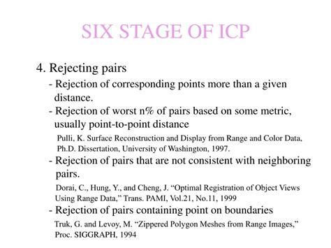 Ppt A Modified Icp Algorithm For Automatic Registration Of Range Data