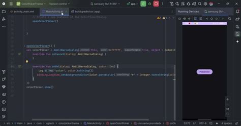 Sachin Kumar On Linkedin Day34 Android Kotlin Colorpickerdialog
