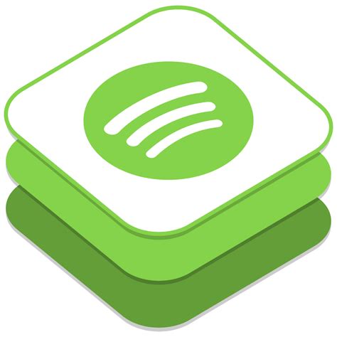 Spotify Icon IOS8 Style Social Iconset DesignBolts