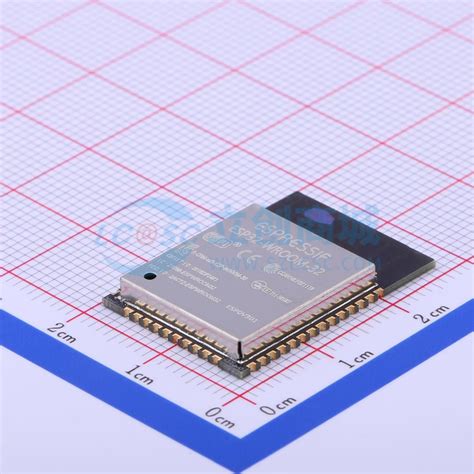 Esp32 Wroom 32 Espressif 乐鑫 实物图 Pcb引脚图 焊盘图 立创商城一站式电子元器件采购自营商城 嘉立创电子商城