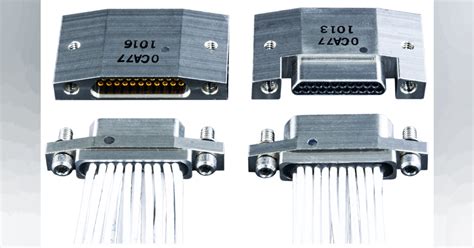 Micro D Connectors High Reliability Military Aerospace
