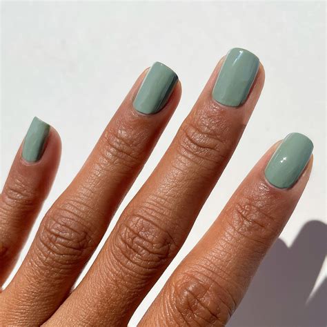 Sage Green Vegan Nail Polish Light Olive Green Creme Nail Etsy