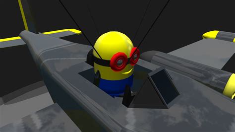 SimplePlanes Bob On His Minion Plane Secret Agent