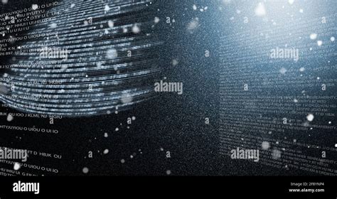 White Writing On Black Background Computer Code Program Coding And